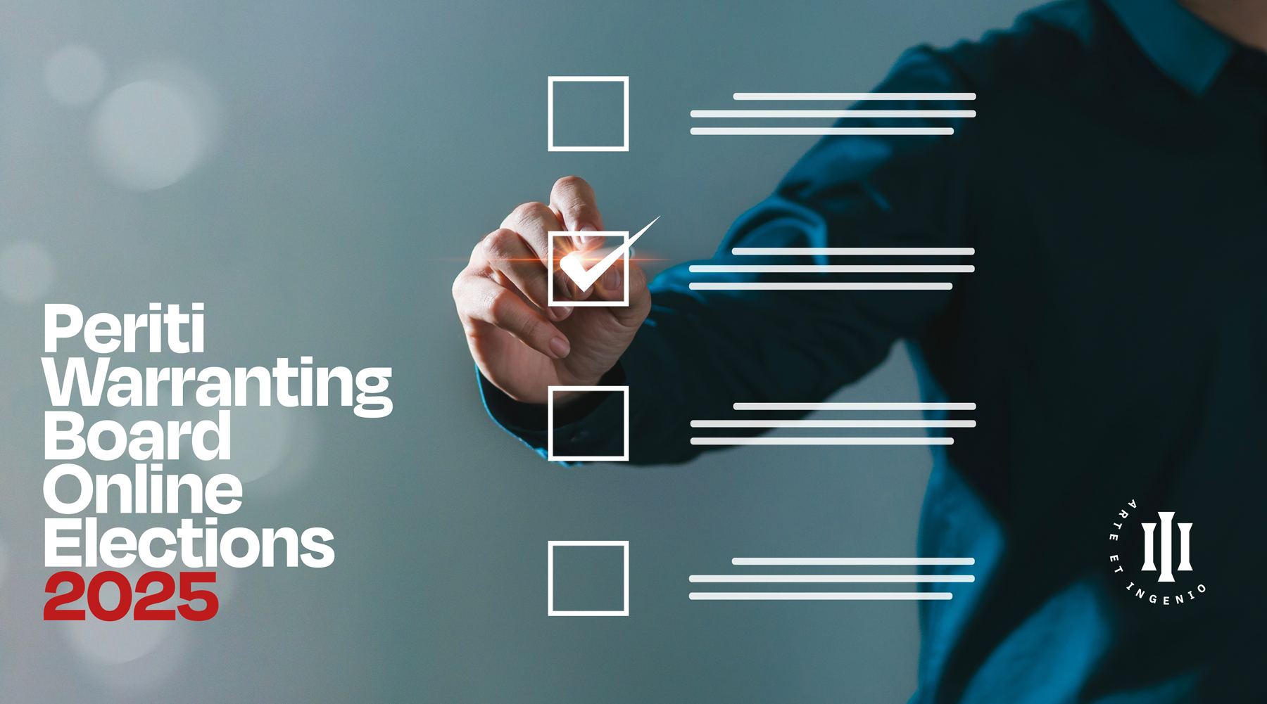 Results - Periti Warranting Board Online Elections 2025 - Kamra tal-Periti